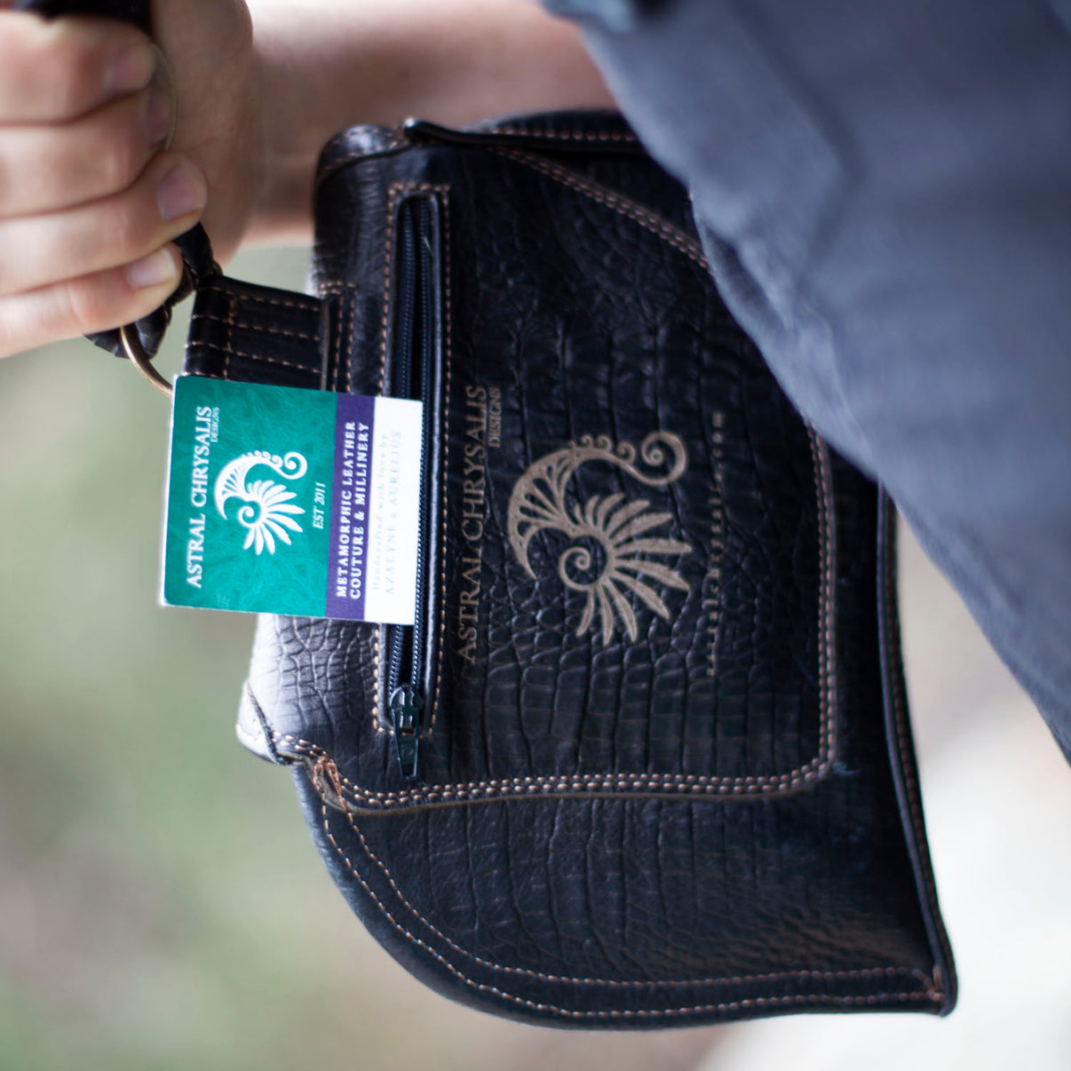 Corvidae Sling Pocket & Wallet | Limited Edition – Astral Chrysalis Designs