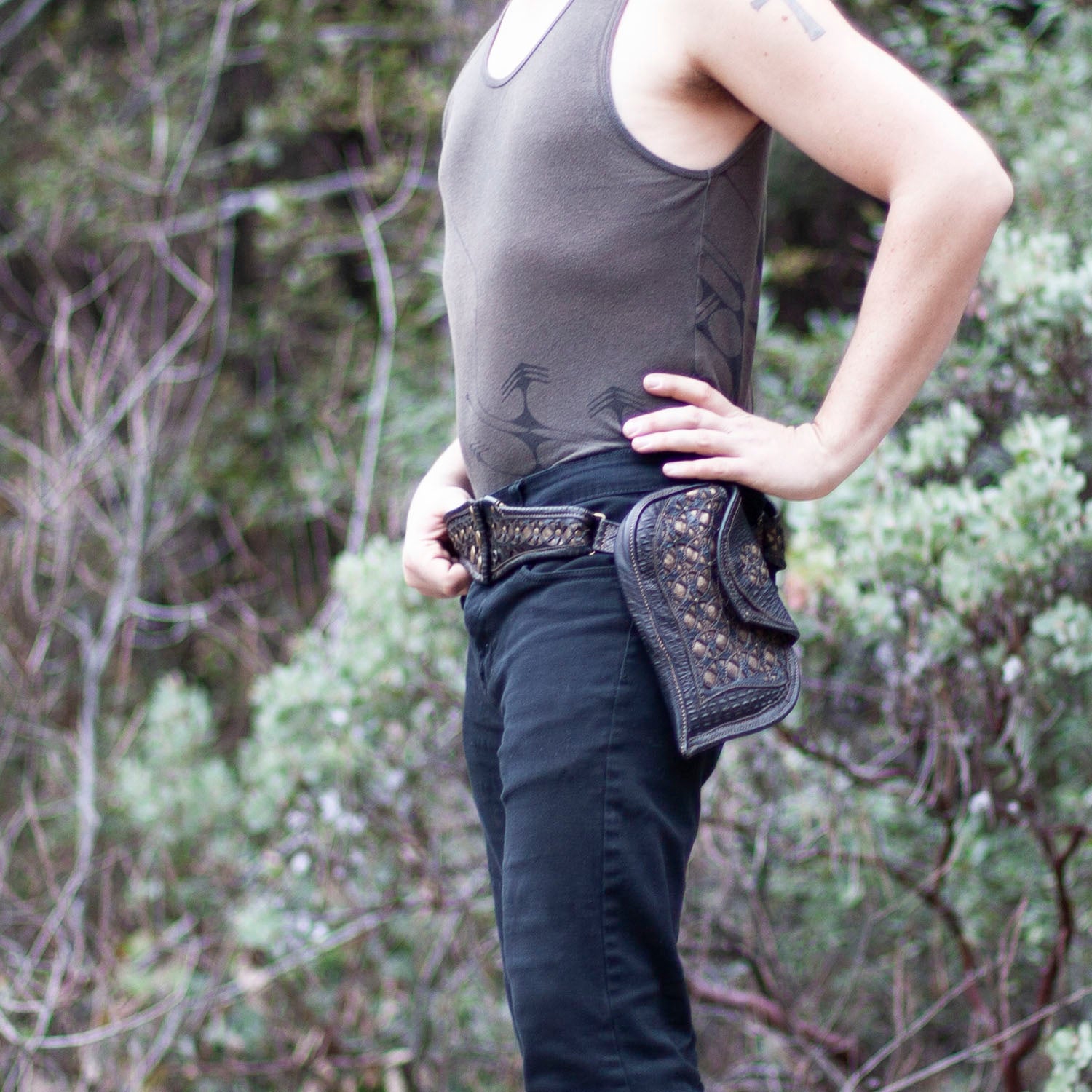 Corvidae Sling Pocket & Wallet | Limited Edition – Astral Chrysalis Designs