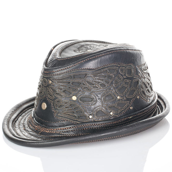 Black Sassafras Fedora | Limited Edition I | Astral Chrysalis Designs