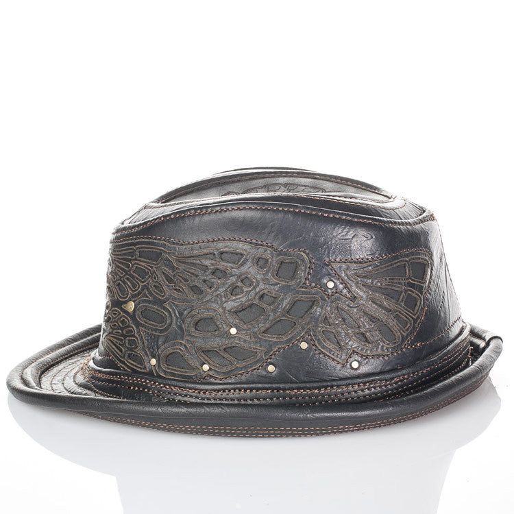 Black Sassafras Fedora | Limited Edition I | Astral Chrysalis Designs